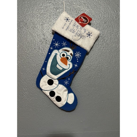 Disney | Holiday | Disney Frozen Christmas Stocking 8 X 9 Olaf | Poshmark